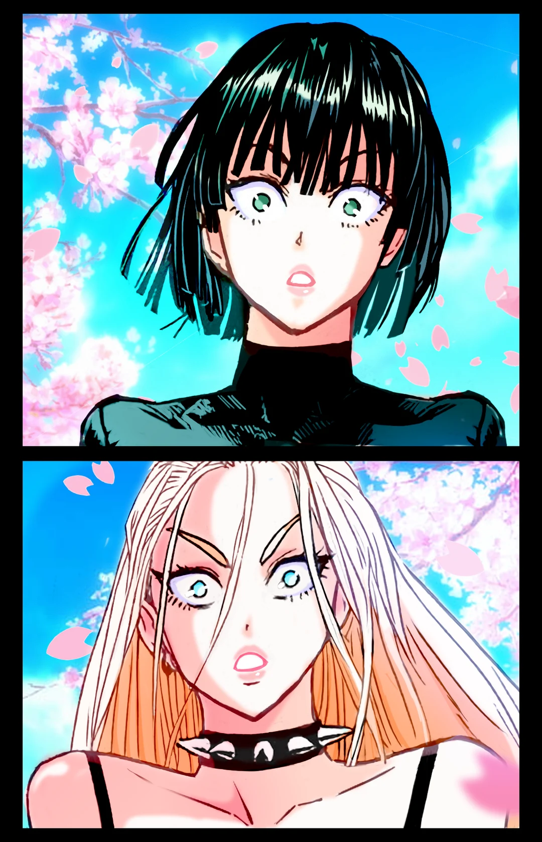 Fubuki x Do-S (unmonstrified) fall in love (coloring by me) | Scrolller