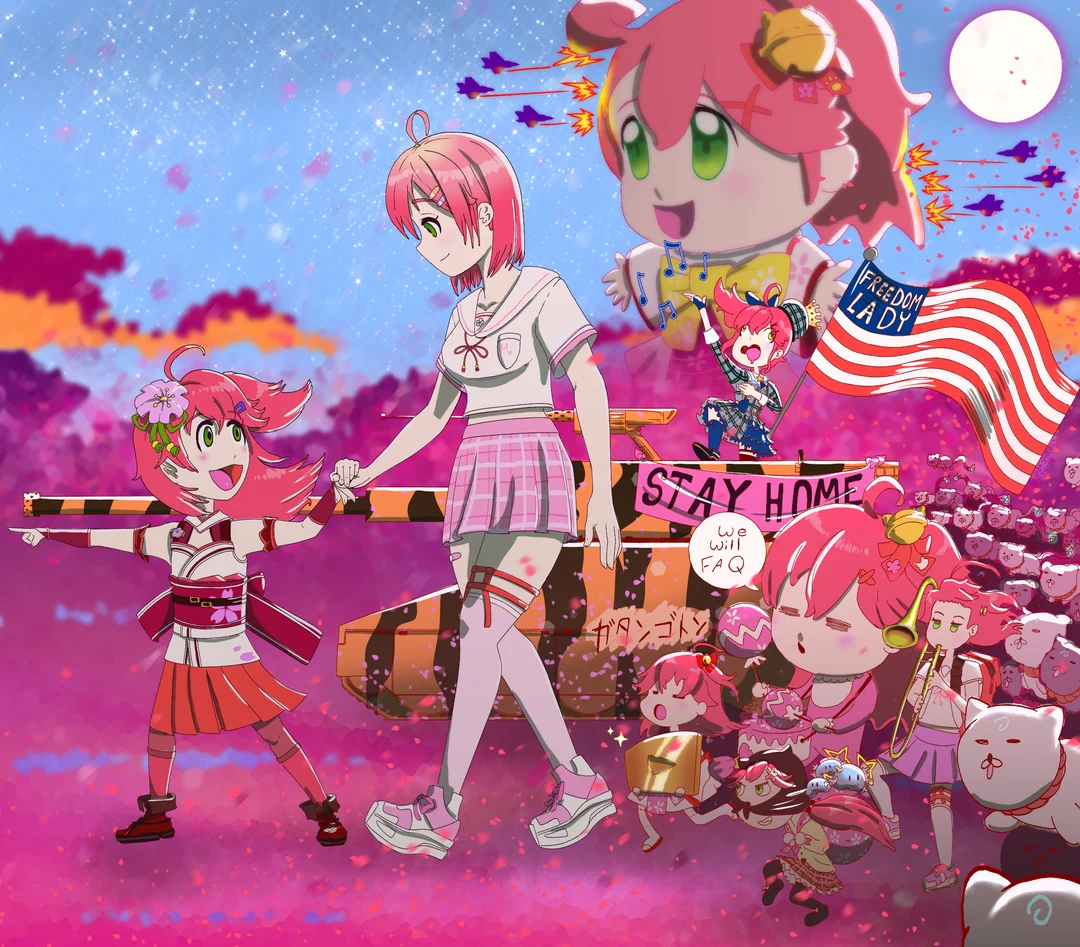 Five years of Sakura Miko | Scrolller