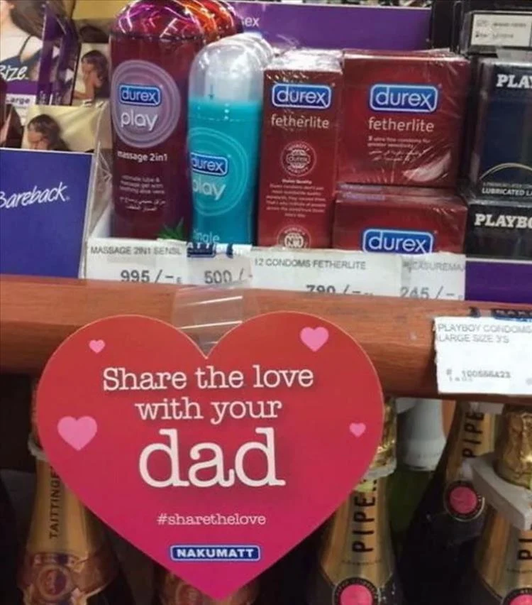 There's no way that placement was an accident. | Scrolller