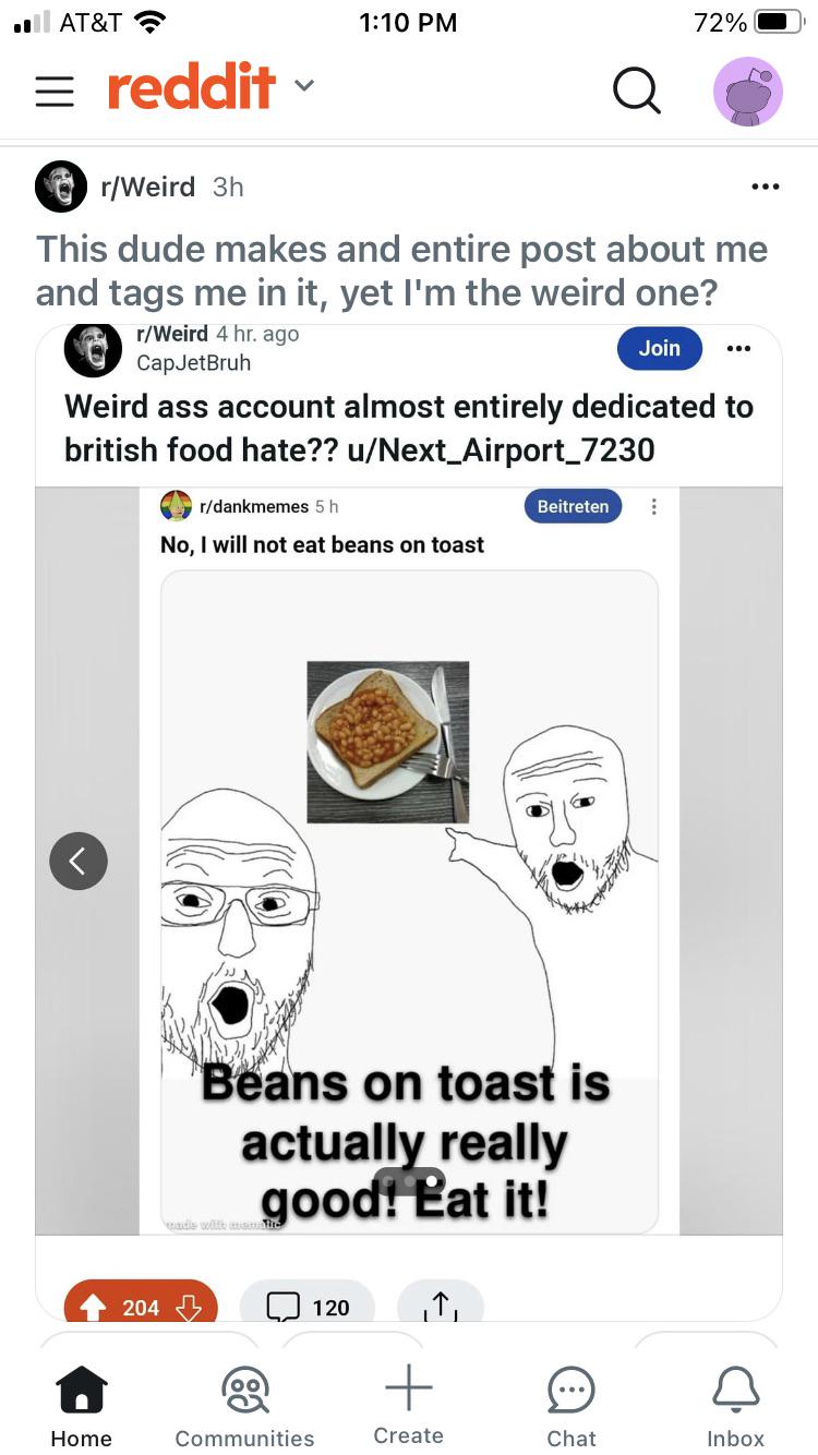 These two dudes are beefing about who’s weird. How weird. | Scrolller