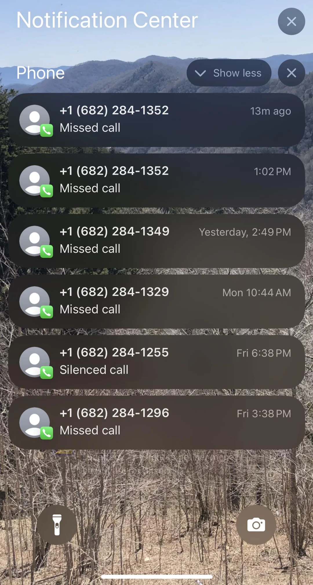 multiple phone calls from similar but mostly different numbers | Scrolller