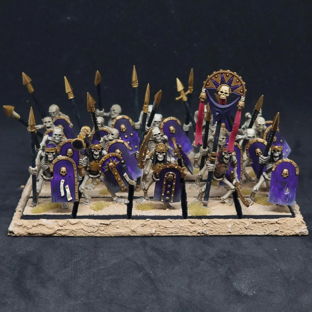 First skeleton warrior regiment. | Scrolller