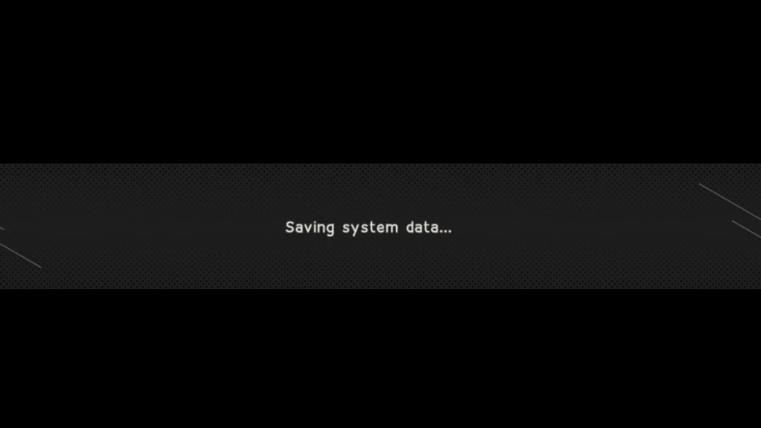 Saving system data stuck | Scrolller