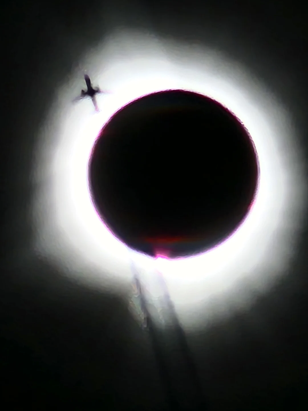 My mom's pic of total eclipse (Arkansas) | Scrolller