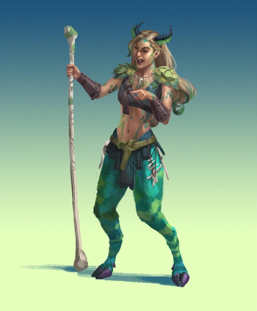 [OC] Satyr Druid | Scrolller