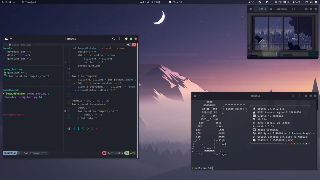 [GNOME] Current setup | Scrolller