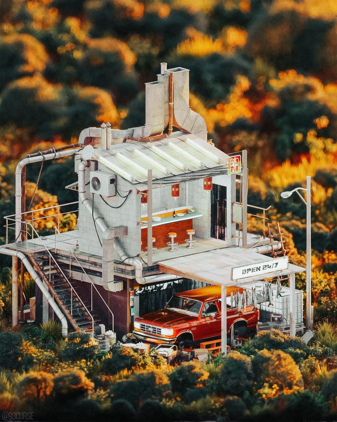 Off the grid, by me. | Scrolller