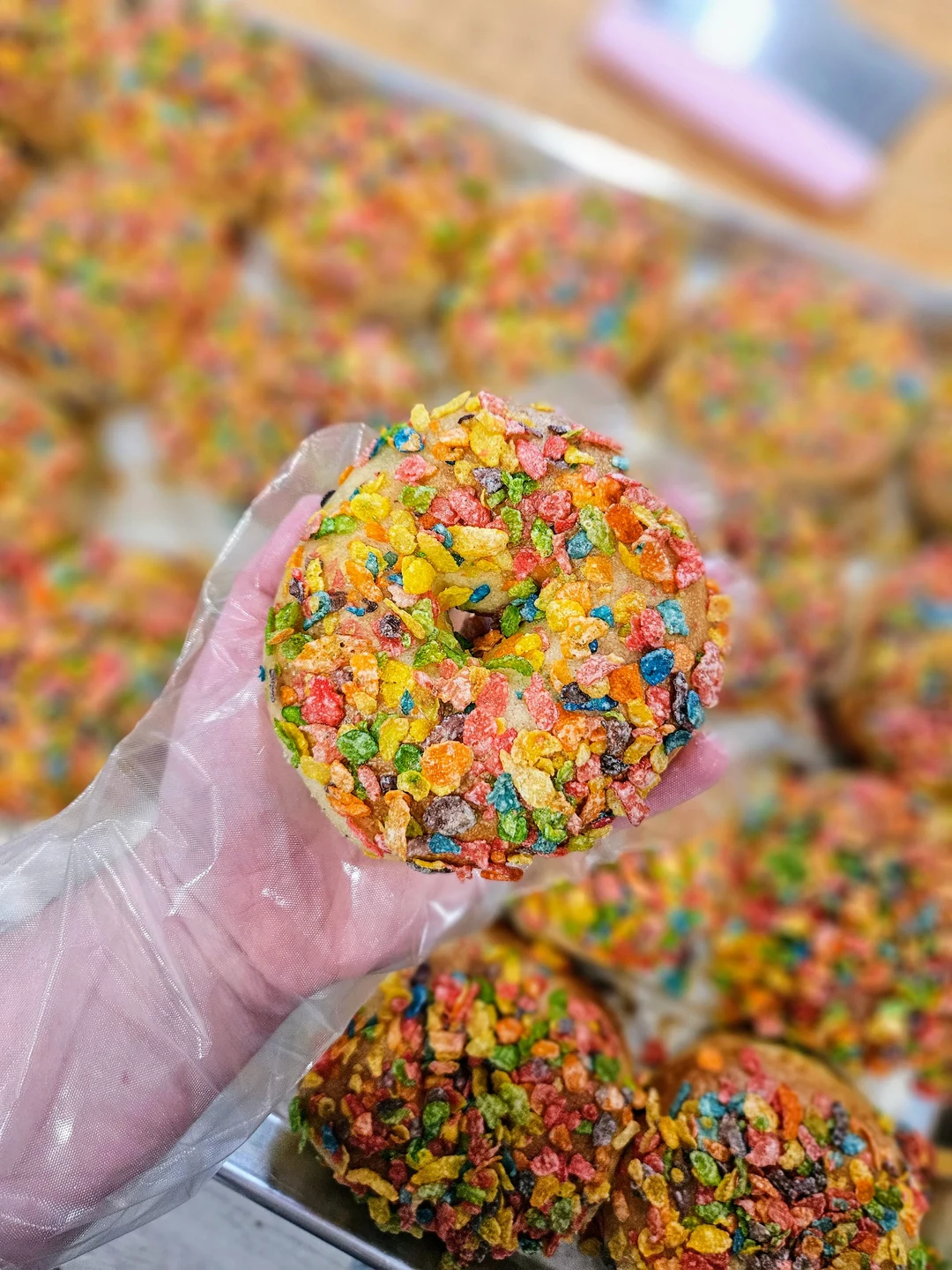 Fruity pebble bagels | Scrolller