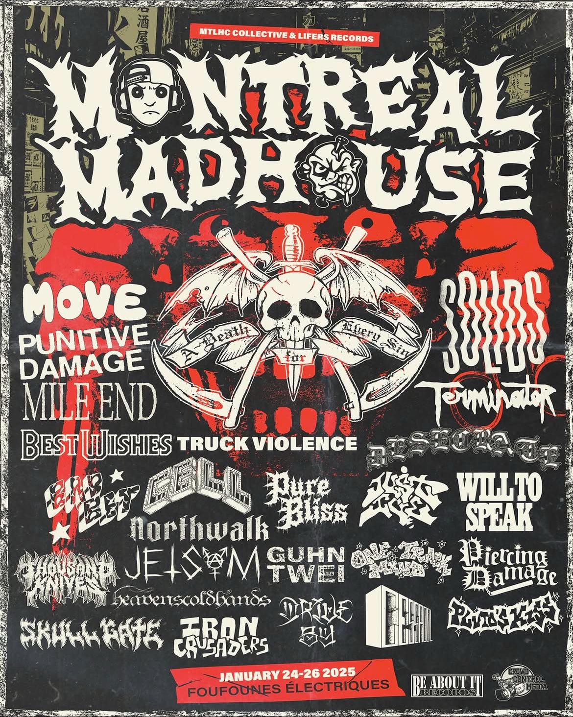 Discover more like Hardcore: Montreal Madhouse lineup announced and Related Content | Scrolller