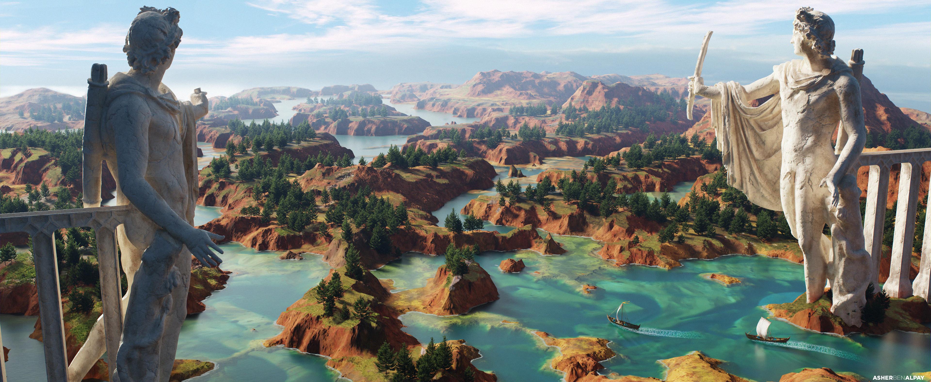 Gate To The New World by Asher Ben | Scrolller