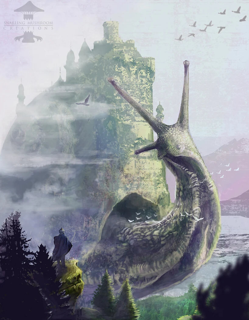 Snail Fortress by Wes Fraser | Scrolller