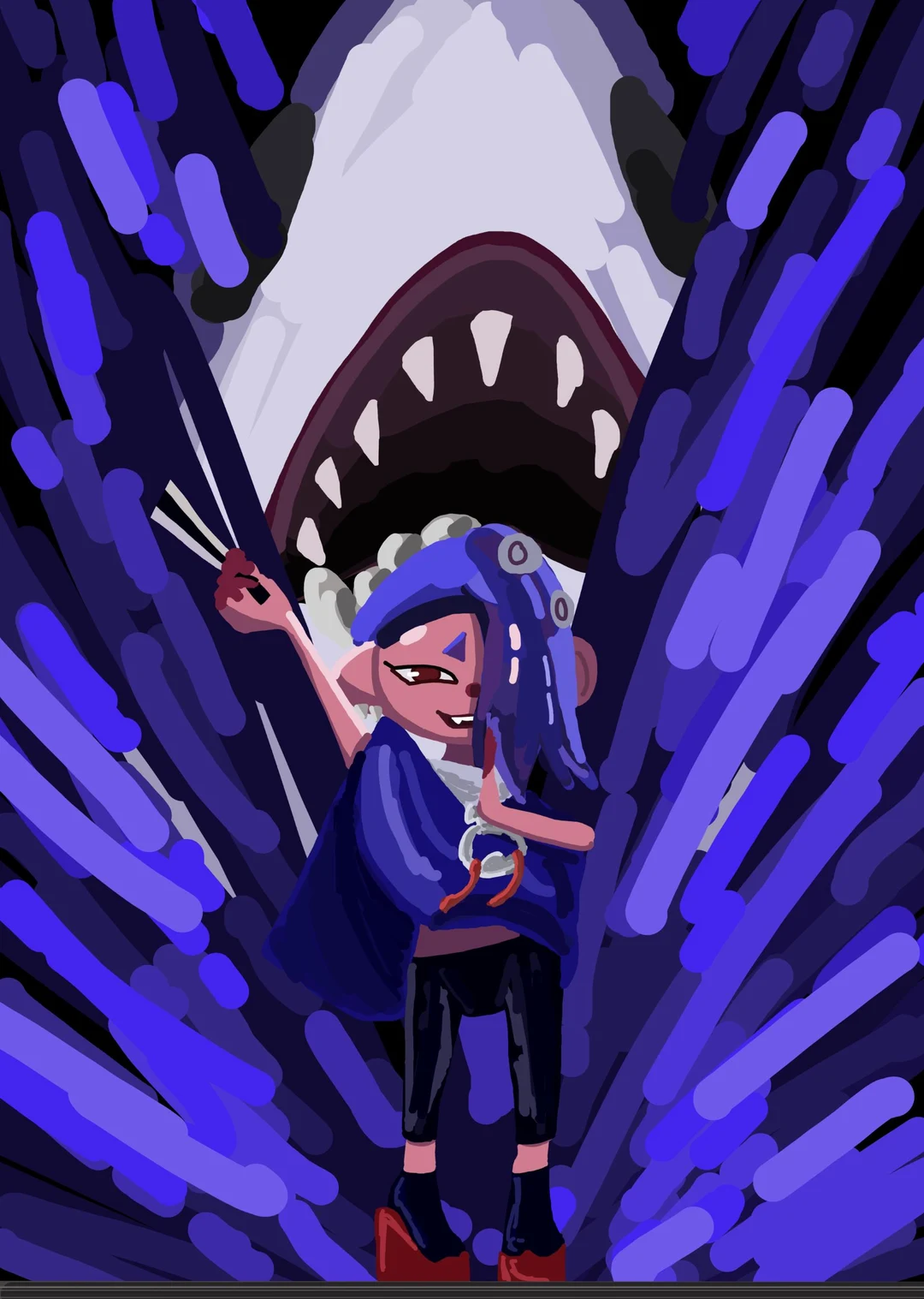 Shiver, Splatoon 3 Fanart by Me | Scrolller