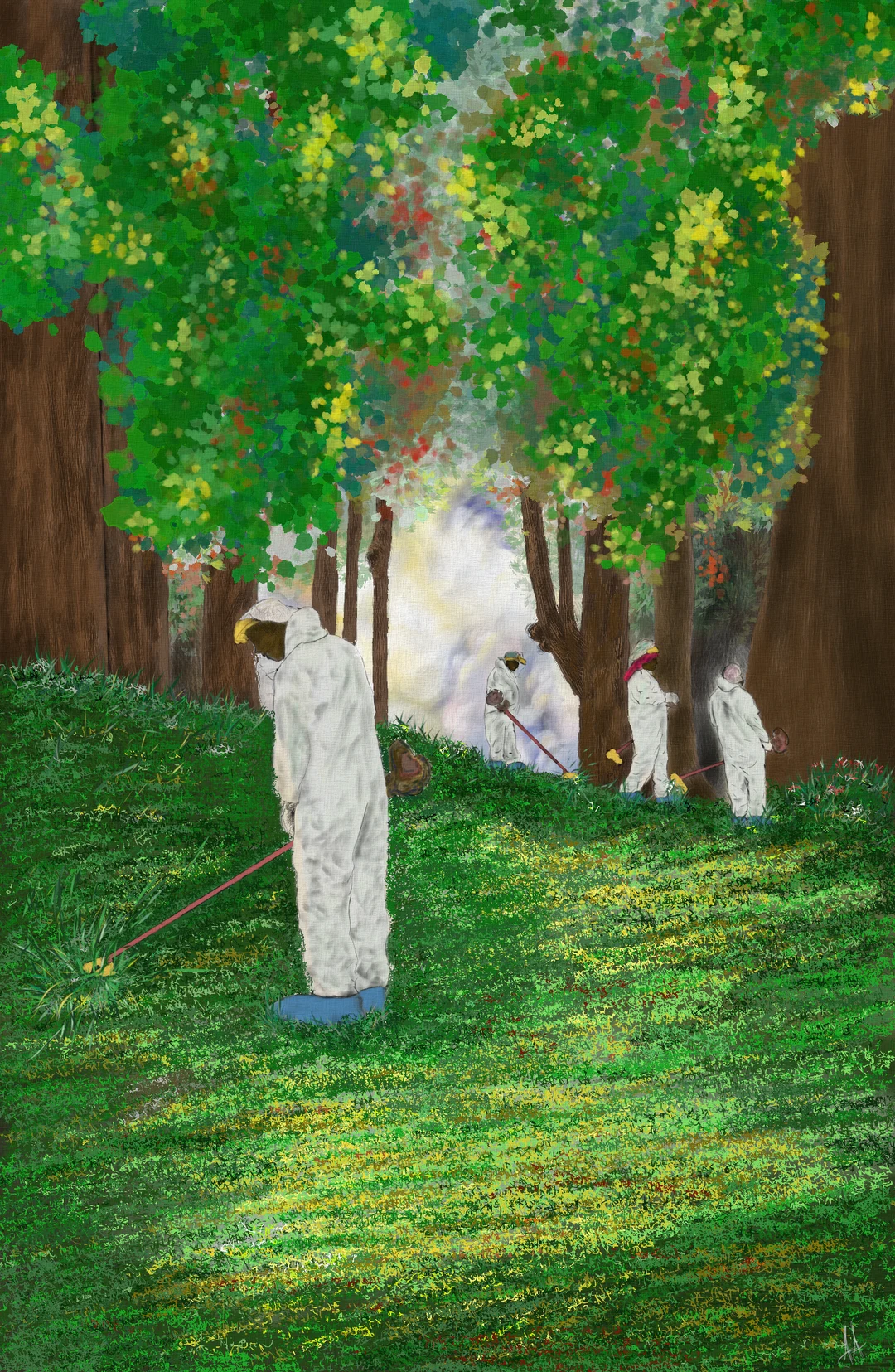 Landscapers, infinite painter, 2023 | Scrolller