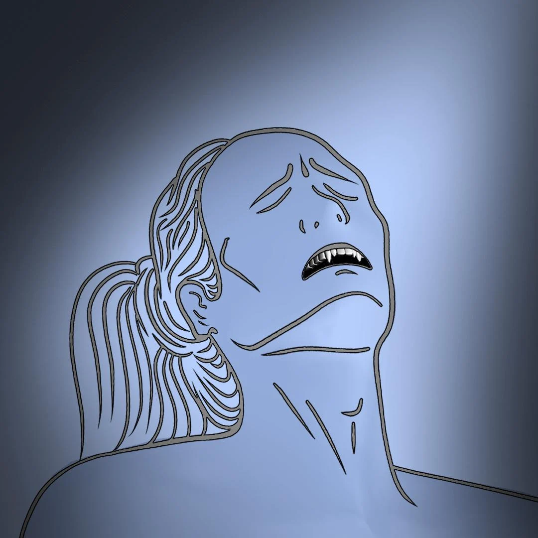 The Anguish Of The Undead Is Barren Of Tears, Me, Digital, 2023 | Scrolller