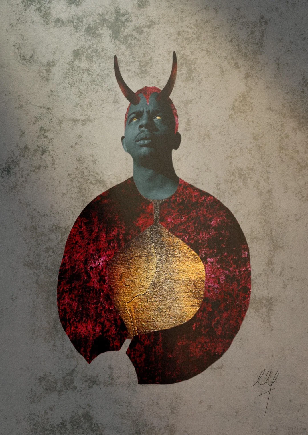 Mephistopheles Mental Breakdown, Magnus Moon, Digital Collage | Scrolller