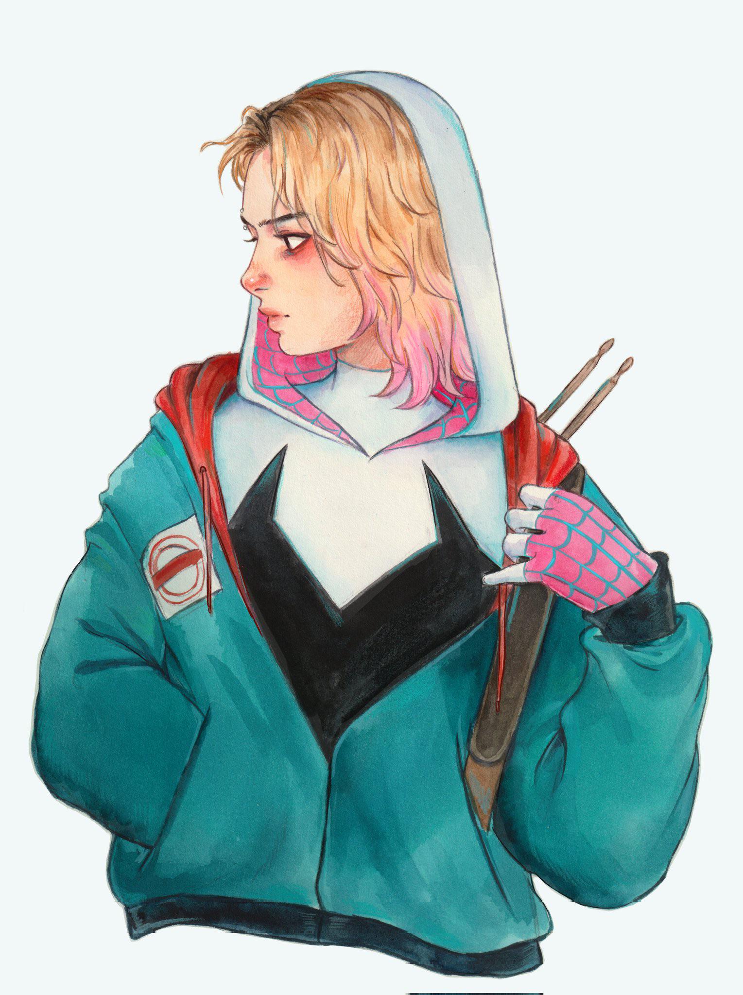Gwen Stacy 🕷️ Art By Revelies Scrolller