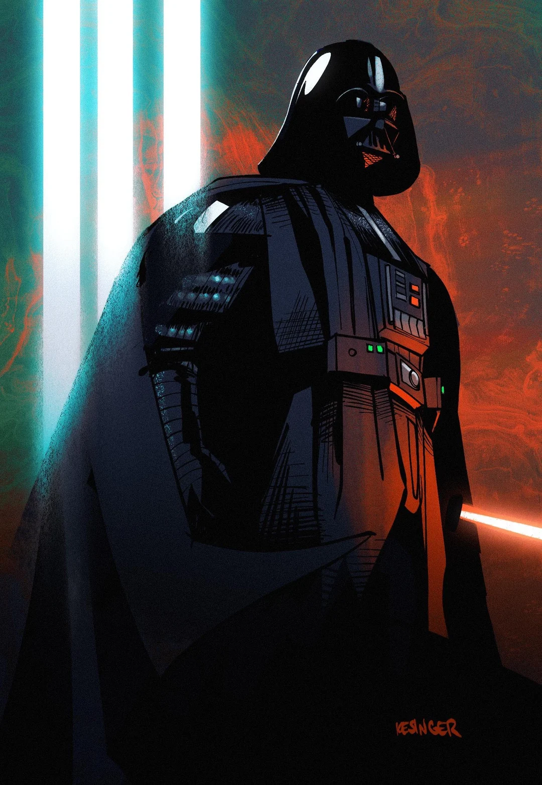Lord Vader by Brian Kesinger | Scrolller