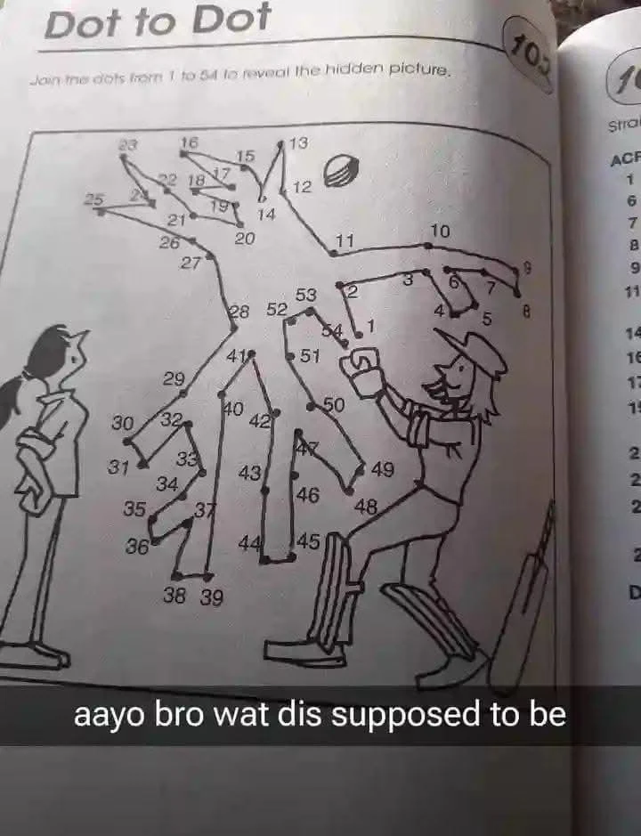 When the dots connect, but your brain disconnects | Scrolller