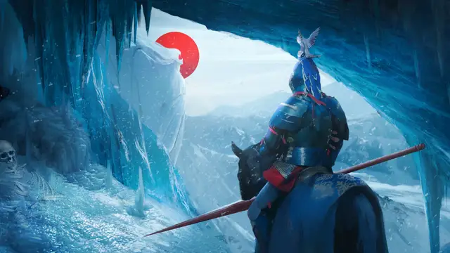 Blood & Ice Moon [3840x2160] | Scrolller