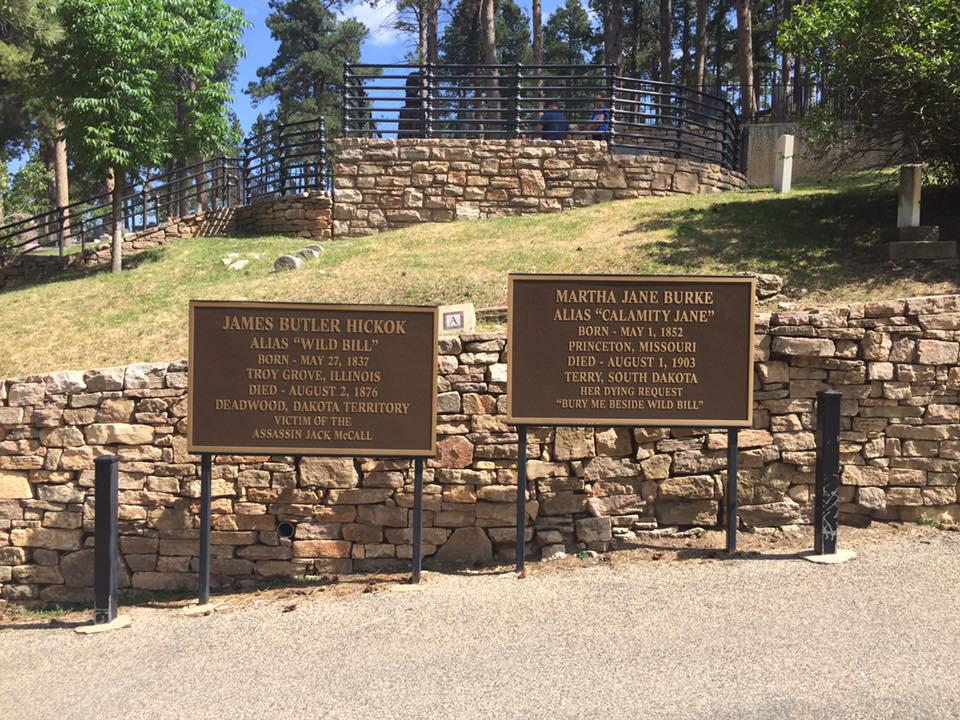 Will Bill Hickok and Calamity Jane. Deadwood, SD. | Scrolller