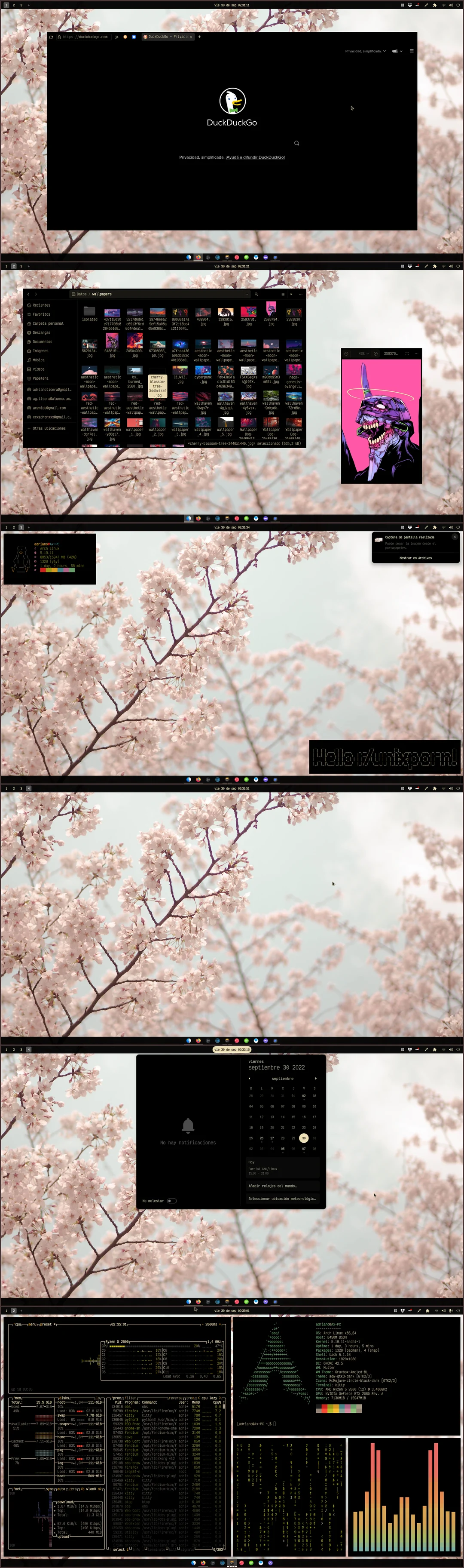 [GNOME] Amoled Gruvbox | Scrolller