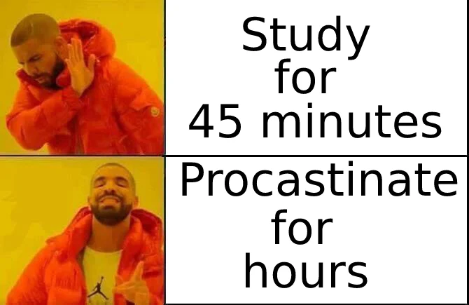 Me every time I have an important assignment due. | Scrolller