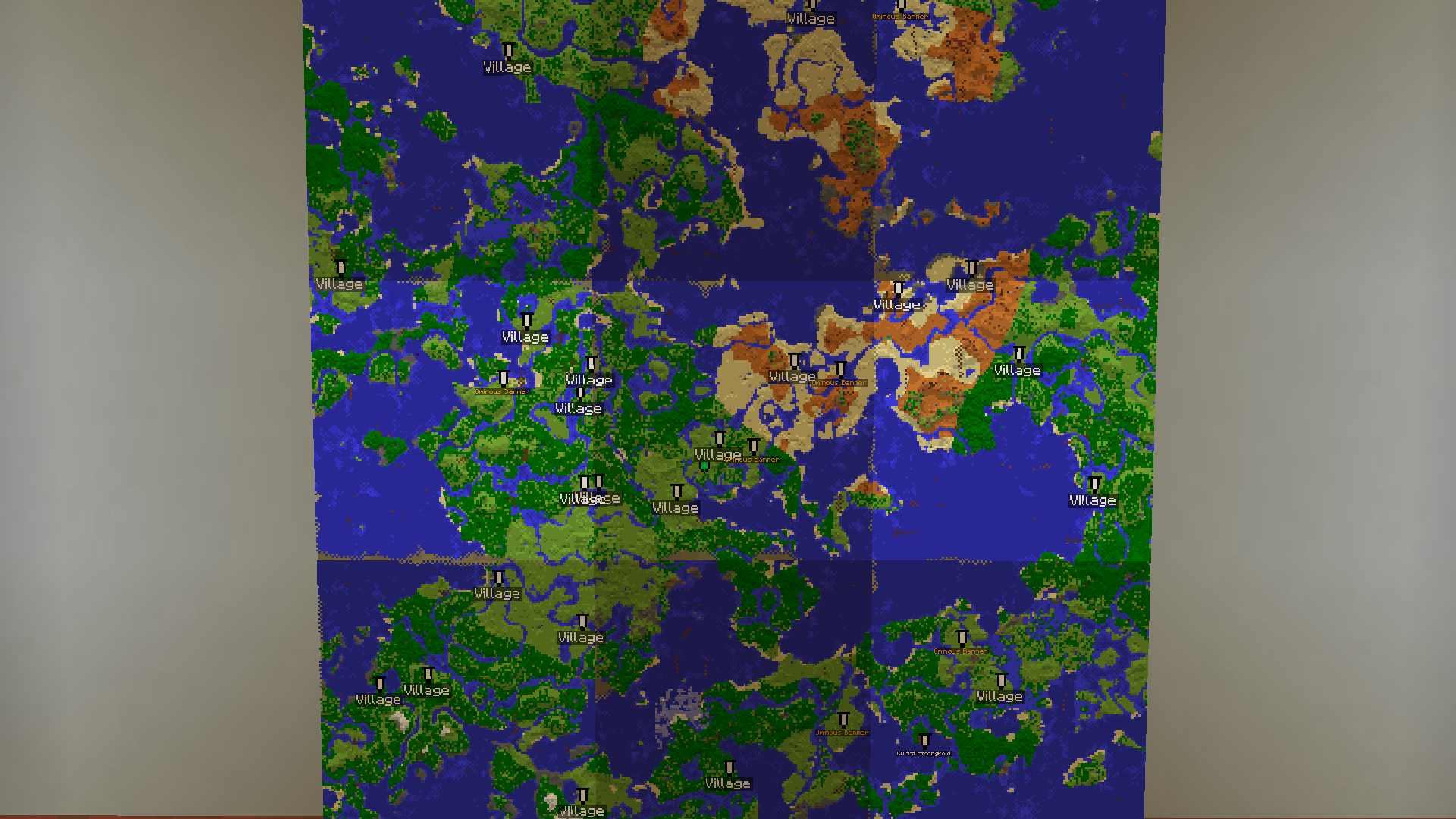 I made a large map of 9 maxed out maps. | Scrolller