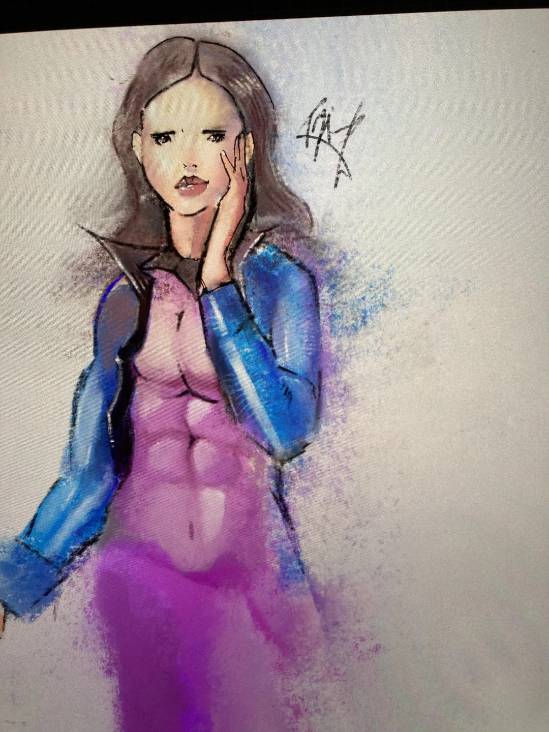 [OC] Undercover muscle, drawn by me | Scrolller