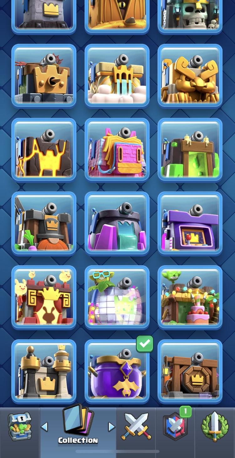 Supercell, please add a “preview” option for the Tower skins. Just like in coc with the ...