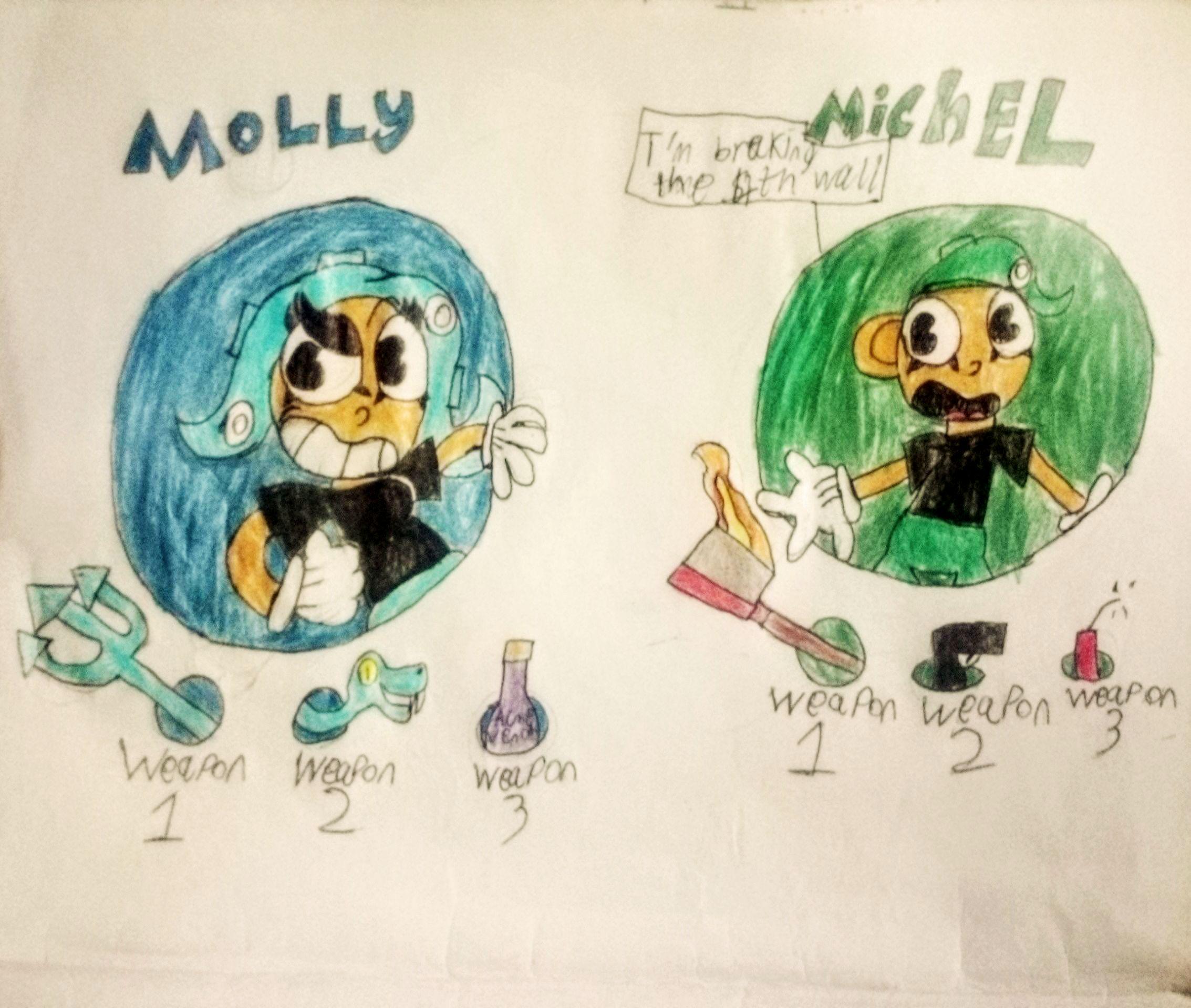 Molly and Michel: weapons | Scrolller