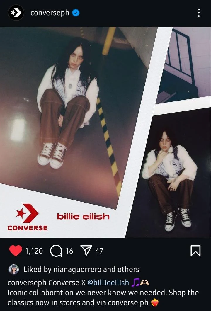 Discover more like Billieeilish: Converse × Billie Eilish and Related ...