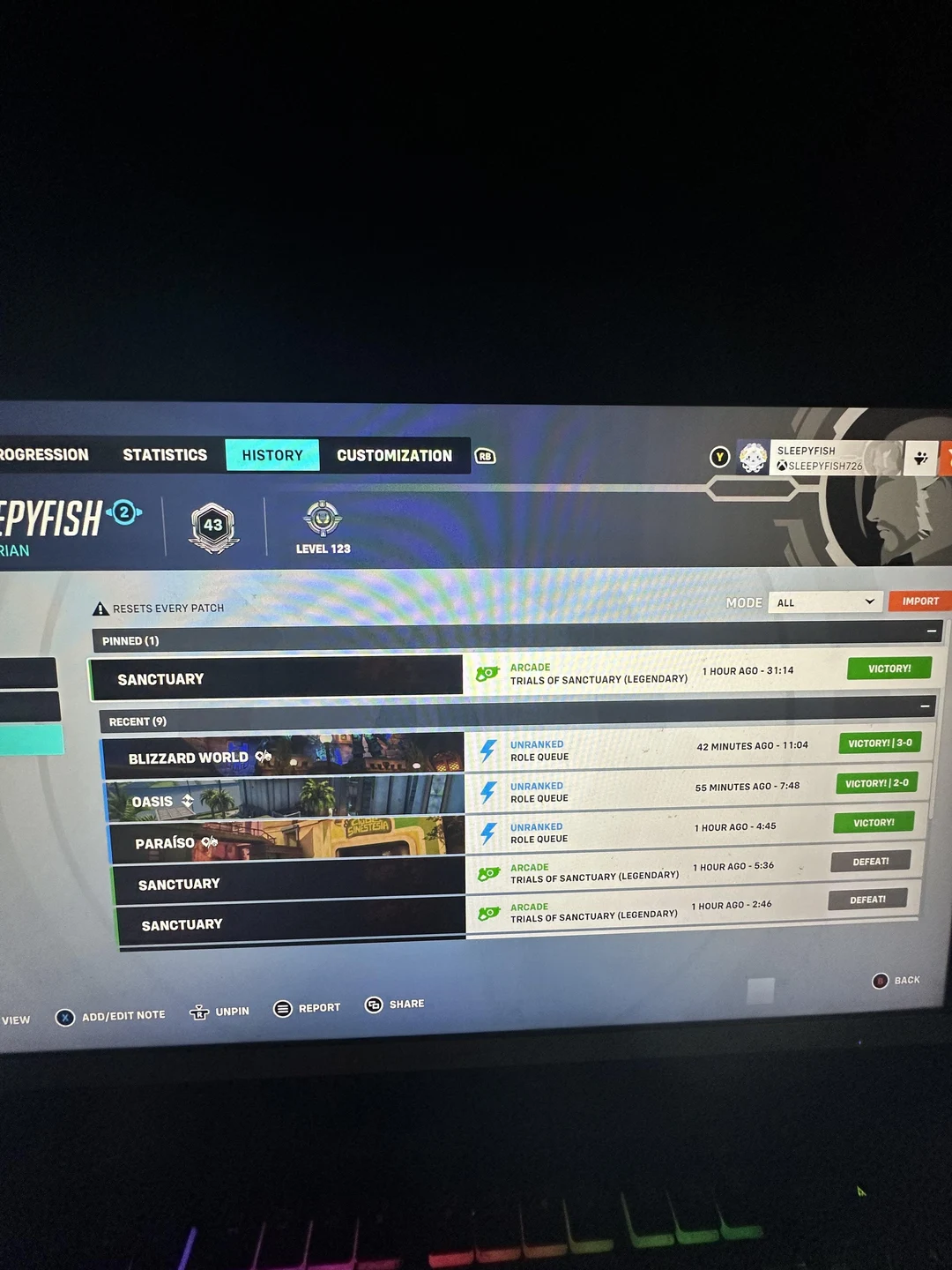 Trials of sanctuary player title glitch | Scrolller