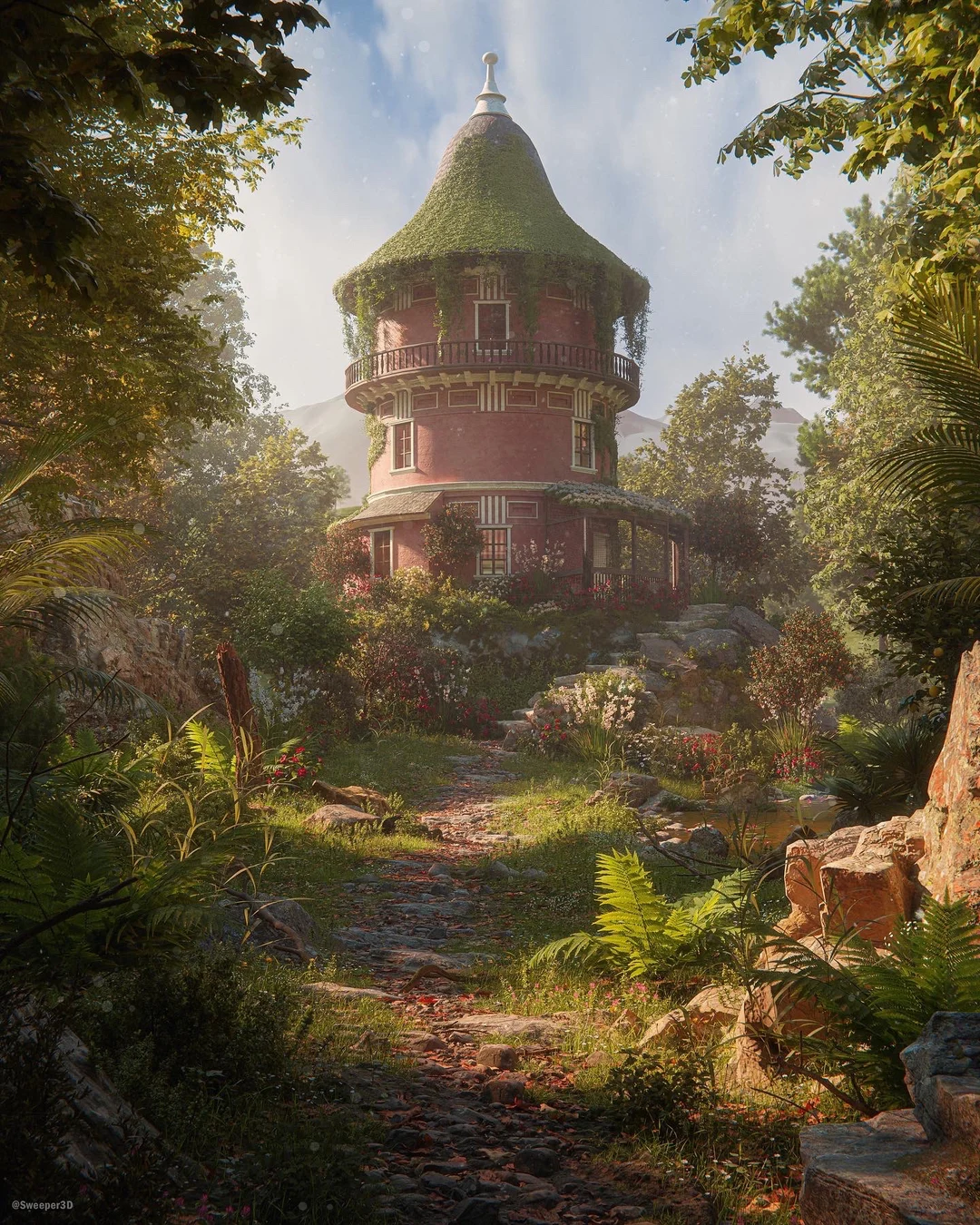 Forest Hideaway, by Sweeper3D | Scrolller