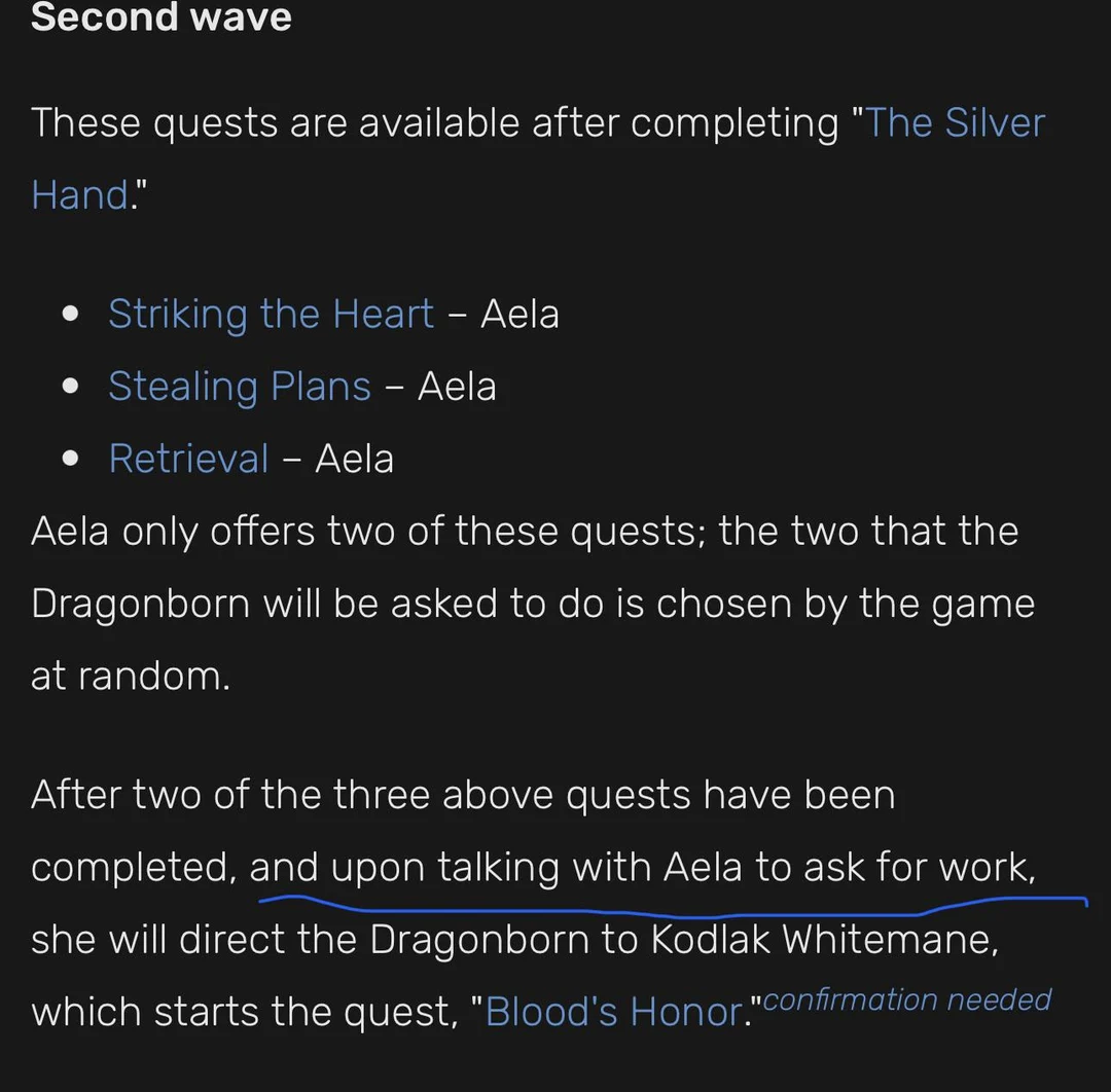 Help there is no prompt in the dialog options after completing the second quest | Scrolller