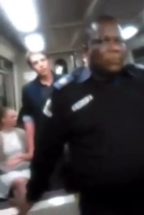 Trashy guy on train | Scrolller