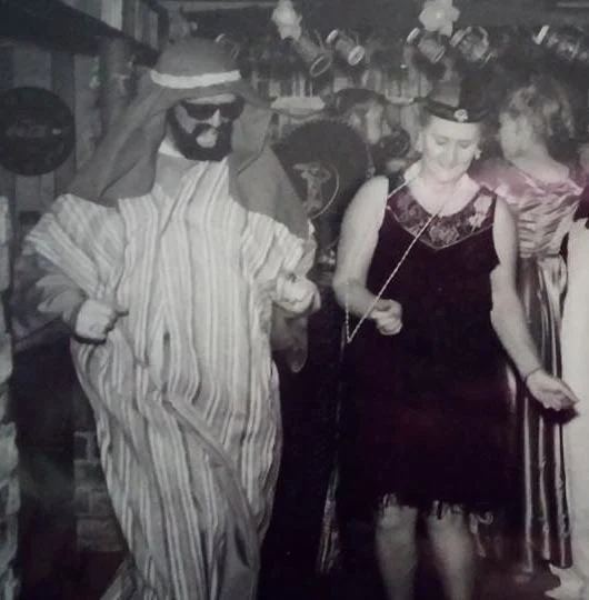 My Mother and Father. Dress up party. Circa 1966 | Scrolller