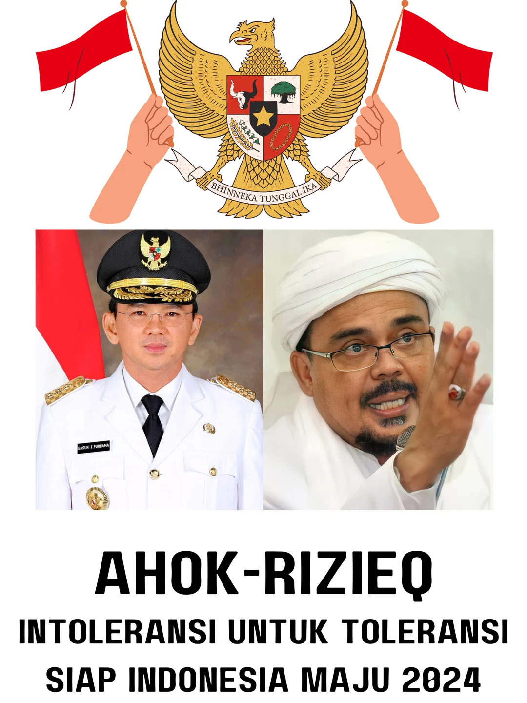 AHOK-RIZIEQ, SIAP INDONESIA MAJU 2024! | Scrolller