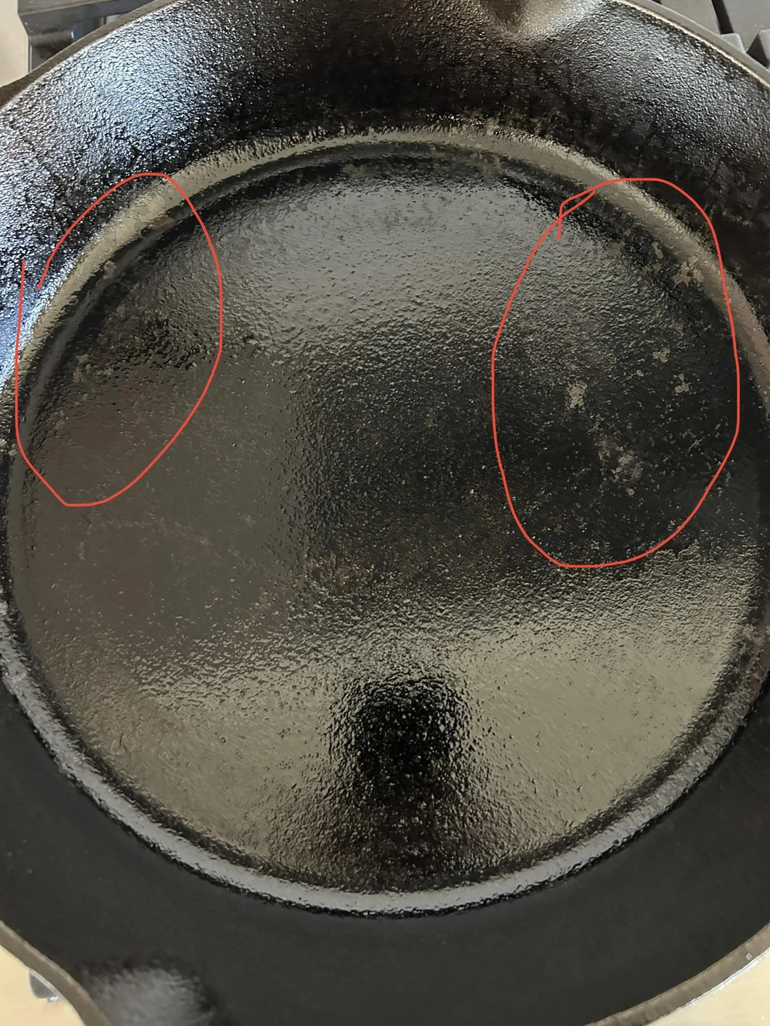 Does this pan need to be stripped and seasoned again? | Scrolller