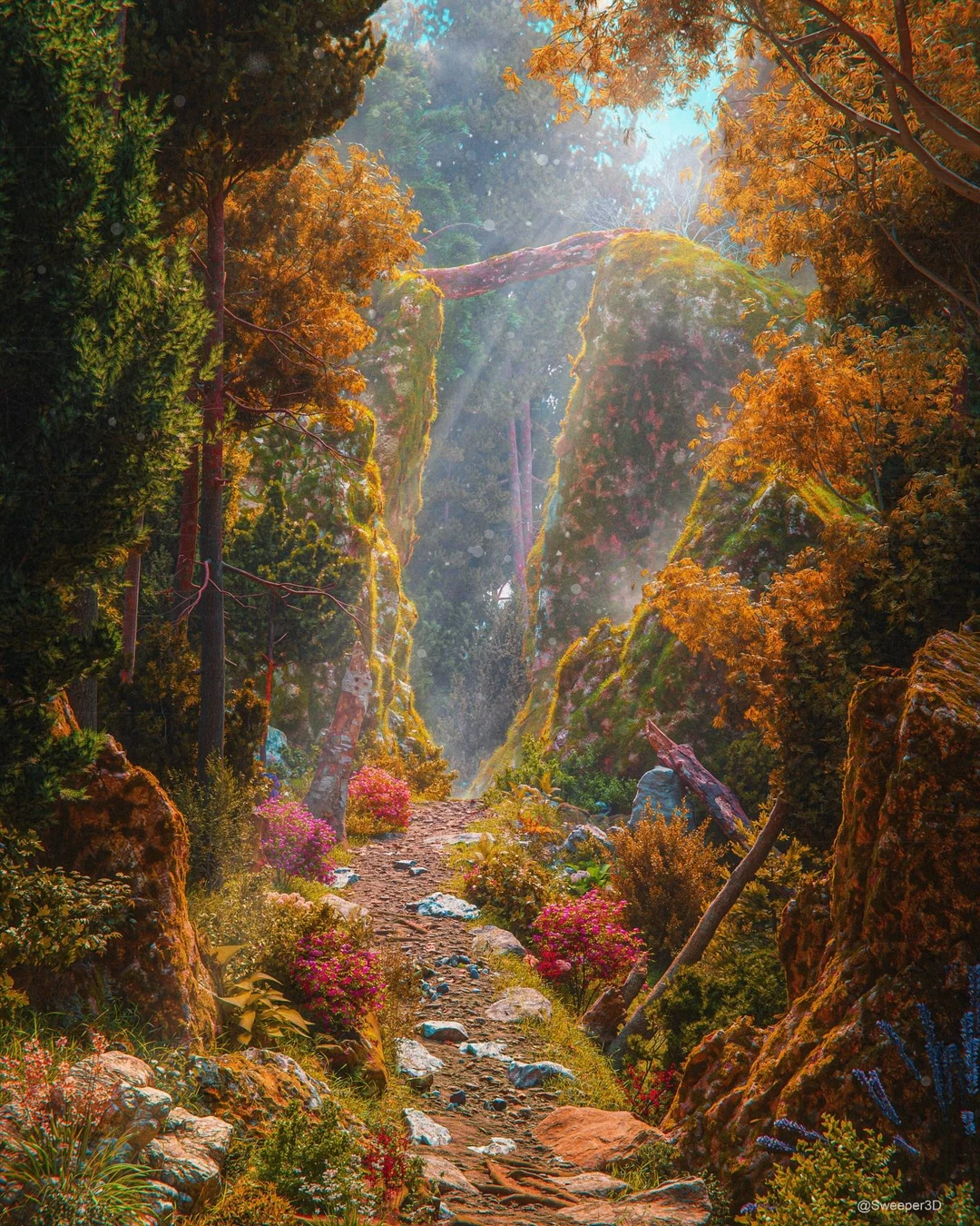 Pathway, by Sweeper3D | Scrolller