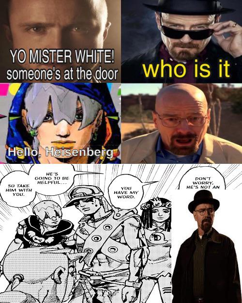 Walter White in the JOJOLands?! | Scrolller