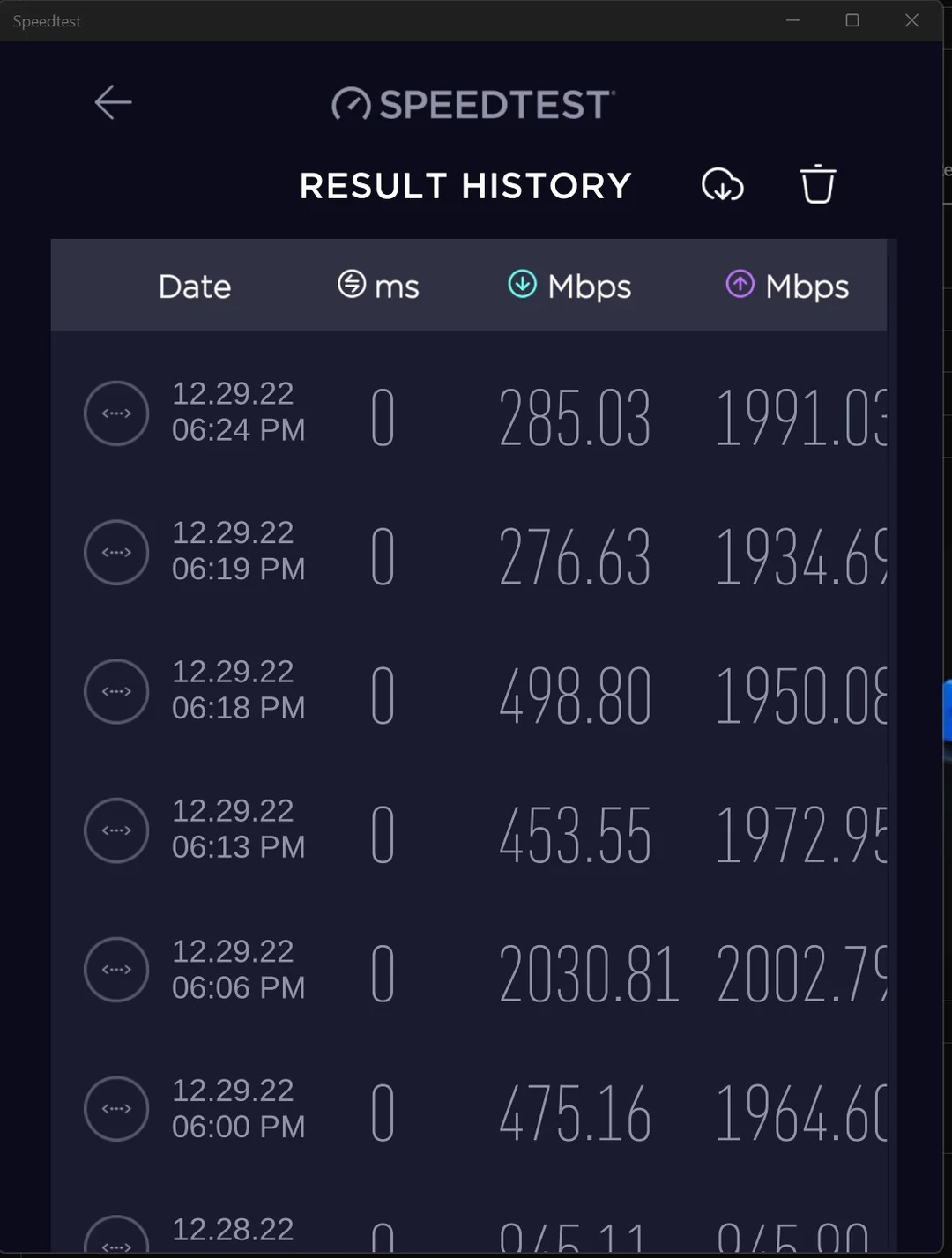 Slow download speed vs correct upload speed | Scrolller
