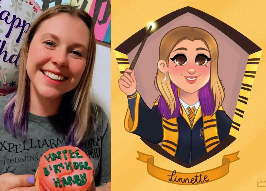 Have you ever imagined yourself as a Hogwarts student? Linnette always wanted to be a Hufflepuff ...