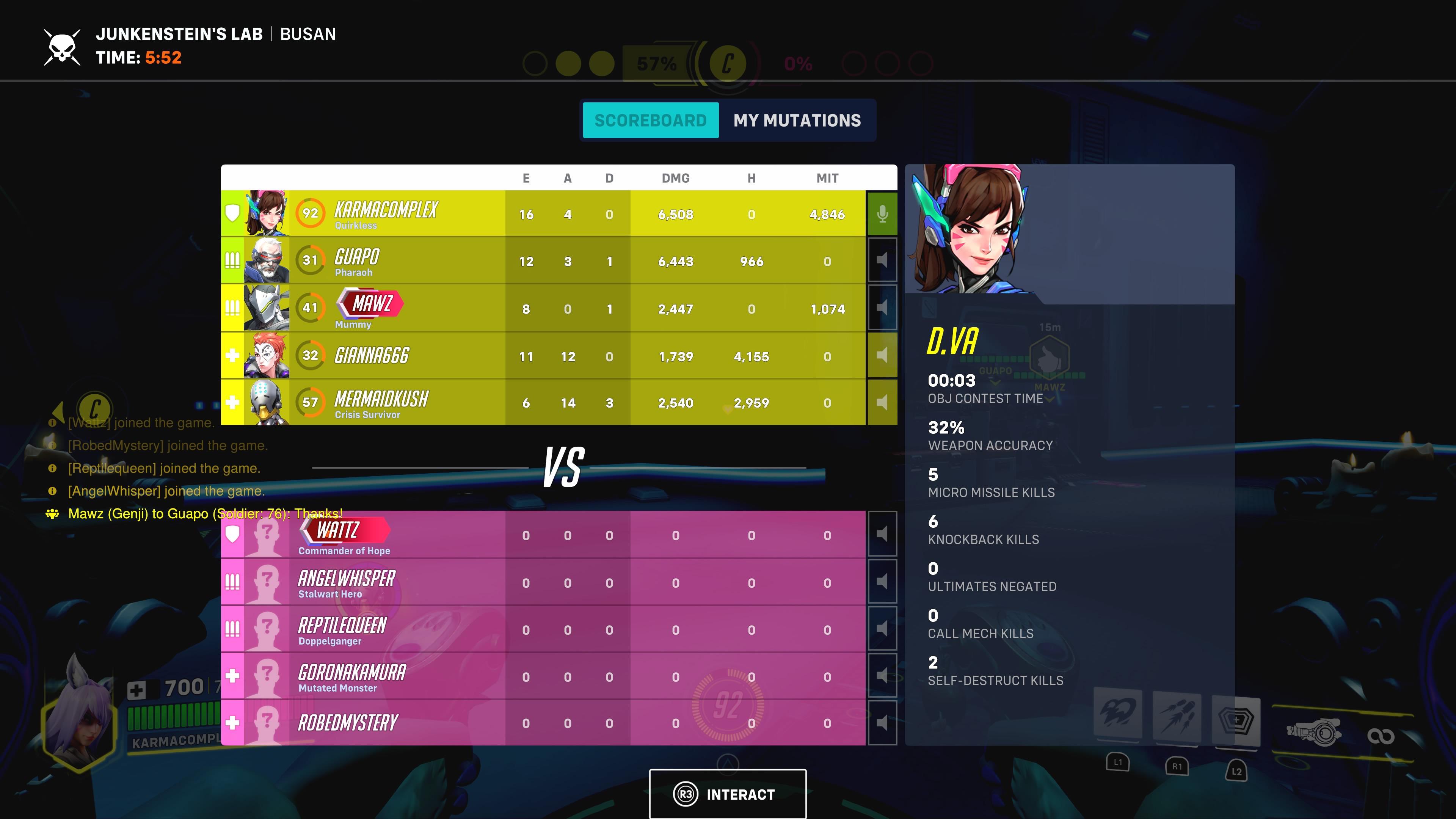 insert dva voiceline: sCoReBoArD | Scrolller