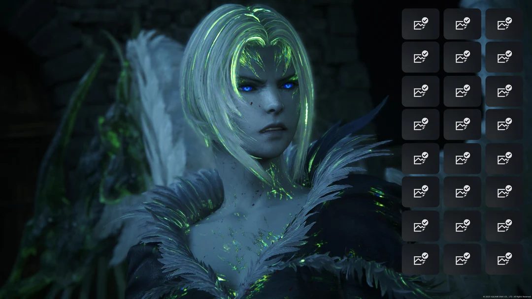 How my screen looks when Benedikta is in a cutscene. | Scrolller