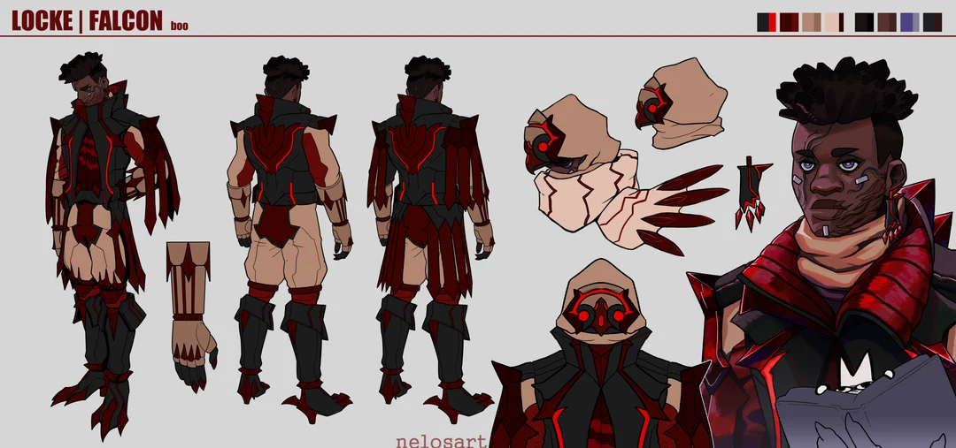 Falcon, by me | Scrolller