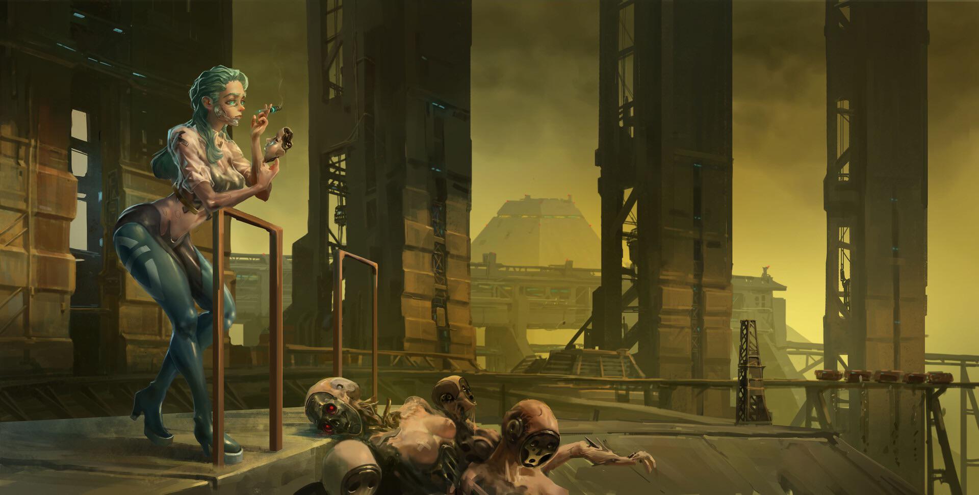 Cybergalz by Taeun Ryu | Scrolller