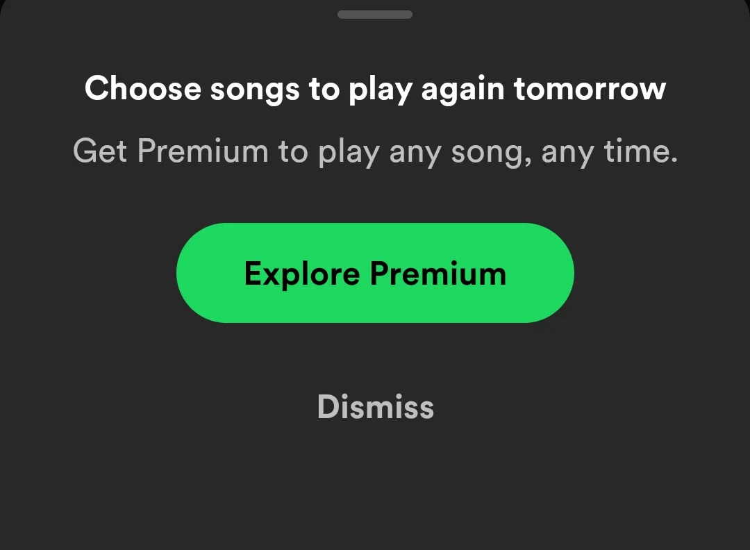 Spotify is getting desperate | Scrolller