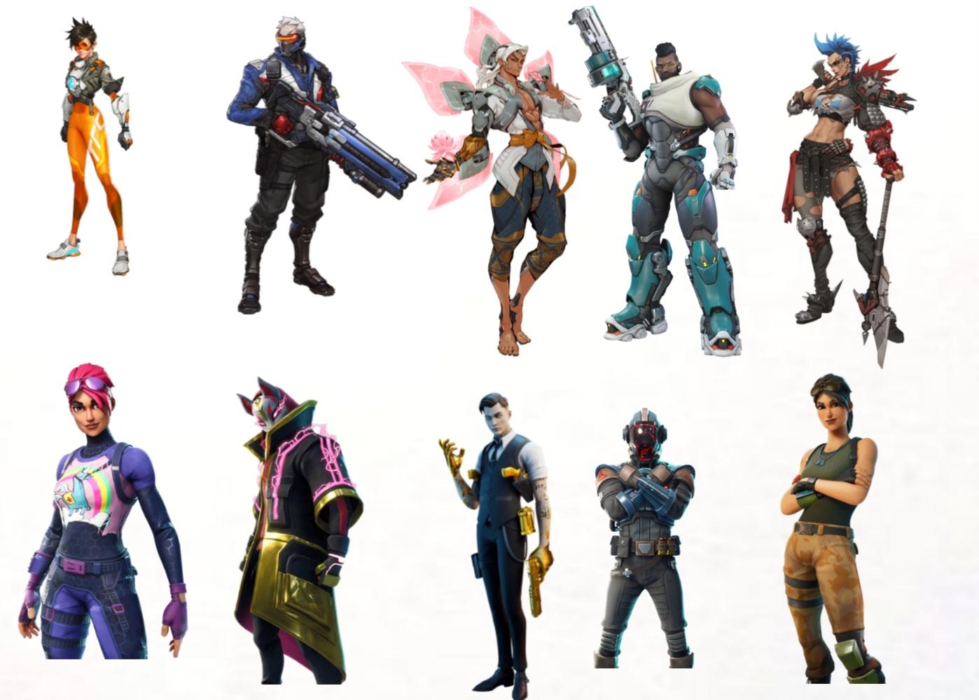 How would you rate my Overwatch X Fortnite lineup | Scrolller