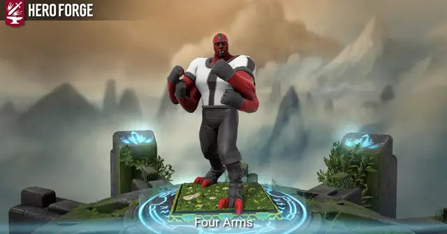 I made Four Arms in Hero Forge | Scrolller
