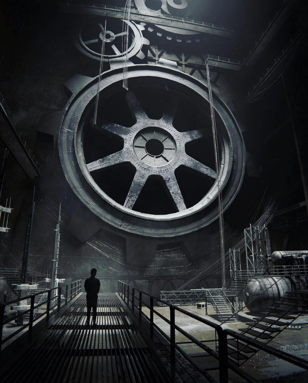 System, Sigurd Skjelberg, 3d render, 2023 | Scrolller